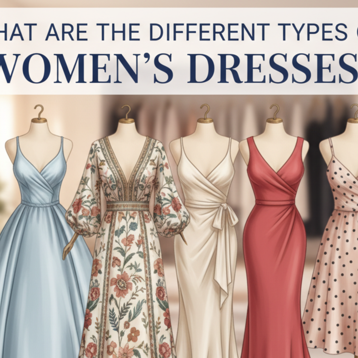 What are the different types of women's dresses? – Debra's Passion Boutique